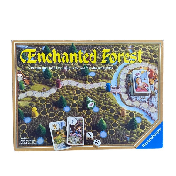 Ravensburger | Games | Vintage 8s Enchanted Forest Board Game | Poshmark